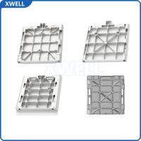 China 280Ah Container ESS Battery End Plate 175x185x20mm Aluminum Alloy for Industrial Energy Storage for sale