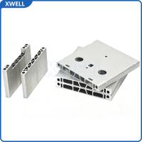 China New Energy Vehicle Battery End Plate Aluminum Profile Extrusion Custom Battery Tray 6063 Alloy for sale
