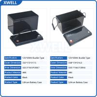 China 12V 100Ah to 180Ah Waterproof ABS Battery Housing IP67 Shockproof Portable Enclosure for sale