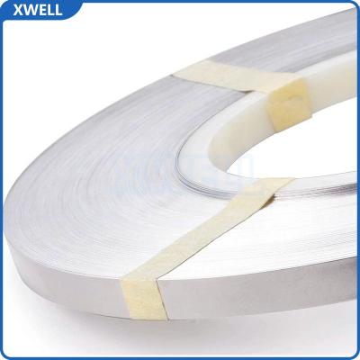 China 99.96% Pure Ni200 Nickel Strip 0.03-2.0mm Thickness 1.5-270mm Width for Battery Welding for sale