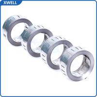 China Nickel Plated Steel Battery Connection Strips 18650 21700 0.15mm 18.5mm Pitch Spot Welding for sale