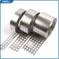 China Nickel Plated Steel Strip 18650 21700 Battery Spot Welding Connector Tabs 0.15mm Thickness for sale