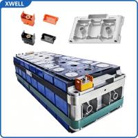 China XWELL 100Ah Energy Storage Battery Module Accessories Kit End Plate Terminal Steel Strap 160x94x22mm for sale