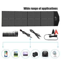 China USB Port Foldable Camping Solar Panels 60W/80W/100W/120W/160W/200W/300W for sale