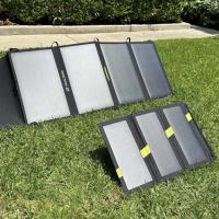China 160W Foldable Solar Panels With 156.75mmx156.75mm Cell Size Maximum System Voltage 100V for sale