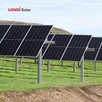 China Longi Solar Hi-MO X6 590W 595W 600W All-Black Solar Panels with Half Cell Technology for sale