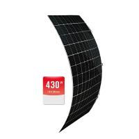 China Max-Power 430W/520W ETFE Semi Flexible Sticker Sunpower Solar Panels for Balcony Camping for sale