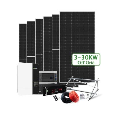 China 5000w 5kw 10kw 20kw Solar Panel Energy System for European Homes NO Installation Cost for sale