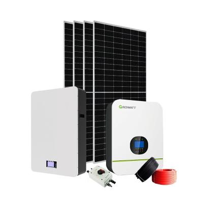 China 8KW 6KW 5KW 15KW 20KW Off Grid 10kw Solar Energy Systems For Home Output Frequency 50Hz for sale