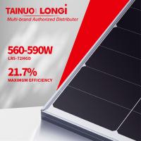 China 182mm Half Cut Cell Longi Solar PERC Bifacial PV Solar Panel 540W 545W 550W 555W 560W for sale