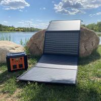 China 100w 120w 180w 200w 300w 400w Folding Solar Charging Photovoltaic Panel for Portable for sale