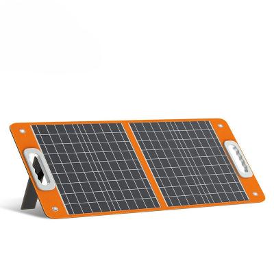 China 18V/3.34A Max 60W Foldable Monocrystalline Solar Panel For Volta Mobile Power Supply for sale