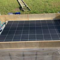 China Panel Efficiency 20.4% ETFE Flexible Solar Panel 520W for Sunman Renewable Energy for sale