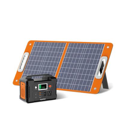 China Versatile 60W Waterproof Portable Solar Panel For Camping And Power Station for sale