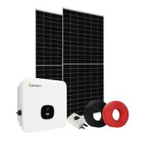China TUV Certificate 30KW Home Solar Power System Grid Tied with Battery and Inverter for sale