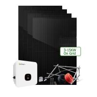 China TUV Certificate 30KW Home Solar Power System Grid Tied with Battery and Inverter for sale
