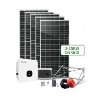 China 8kw On Grid Solar Panel Energy System with 24-hour Work Time Output Voltage 110V-240V for sale