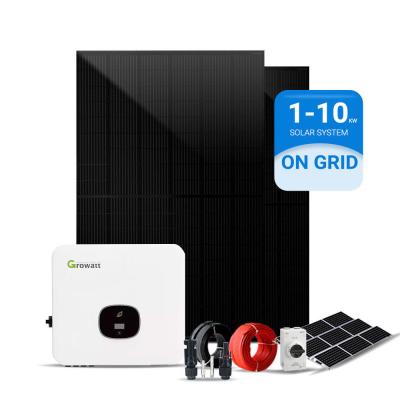 China Complete On Grid Solar Energy System 50kw 30kw 20kw 10kw 5kw 3kw for Eco-friendly Homes for sale