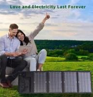 China Sell 60W/100W Foldable Solar Panel with 21.5%-23.5% Panel Efficiency for sale