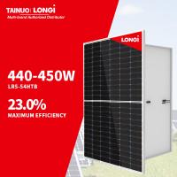 China Longi Solar Panels Hi-Mo X6 440W 445W 450W Full Black Half Cell Pv Modules for Superior for sale
