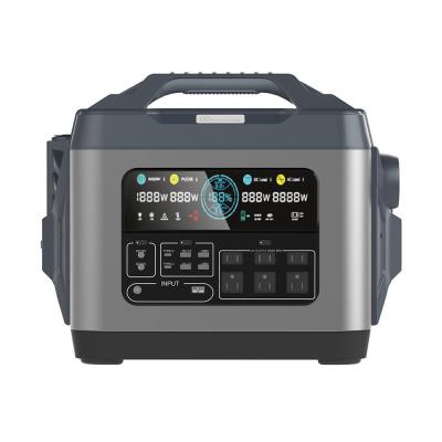China LiFeO4 Lithium Ion Battery Power Station 3200Wh for Outdoor Camping Home for sale