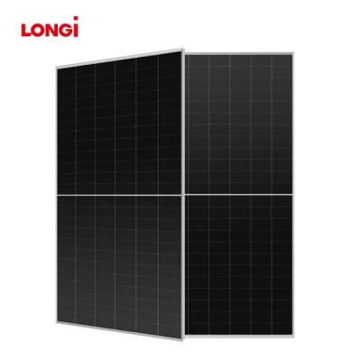 China Longi Hi-MO 6X LR5-54HTB 440-450M Full Black Solar Panel 440W 445W 450W for Home Roof for sale