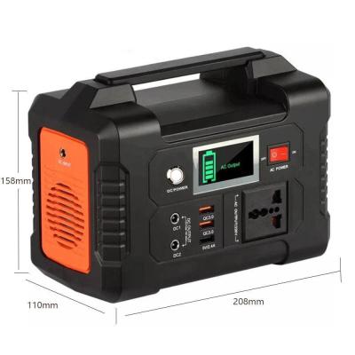China 600W Solar Portable Power Station with USB Lithium Battery and 110V/220V AC Output for sale