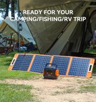 China 100 Watt Mono Folding Solar Charger Portable Foldable Solar Panel for Black Camping RV for sale
