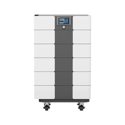 China Home Energy Storage Solution 51.2v Lifepo4 Battery Box with Temperature Range -20C- 55C for sale