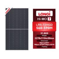 China Topcon Solar Panel Longi N-Type 550 Watt 575W 580W 630W 650W N Type Mono Bifacial Solar Panels Jinko for sale