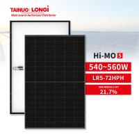 China 182mmx182mm Cell Size Longi Hi-MO 5m LR5-72HBD 540-560M Solar Panel for Your Country for sale