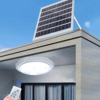 China Energy Efficient Indoor Solar Ceiling Light With Photovoltaic Panels for sale