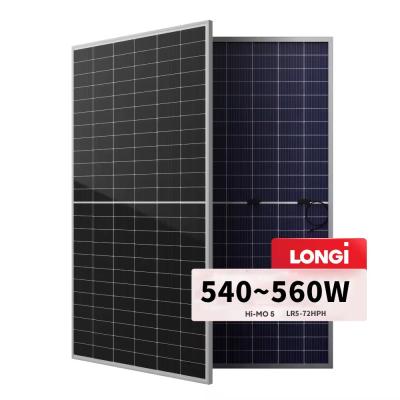 China 108 Cells 550W Monocrystalline Solar Panel for Home Dual Glass Design and Three Diodes for sale