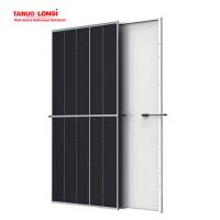 China 182mmx182mm Cell Size Longi Solar 500W Single Series Solar Panel 550W 560W 570W 580W for sale