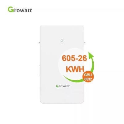 China Growatt Lithium Battery 51.2V Flexible Capacity from 6.5kWh to 13kWh LFP Anode Material for sale