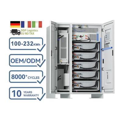 China 100KVA On Grid Connection Industrial and Commercial Energy Storage Container 232 kWh for sale