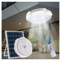 China Indoor Outdoor Solar LED Ceiling Light 40W 60W 100W 200W 300W For Bedroom / Courtyard for sale
