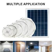 China Indoor Outdoor Solar LED Ceiling Light 40W 60W 100W 200W 300W For Bedroom / Courtyard for sale