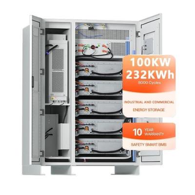 China Outdoor Energy Storage System 200kw 372kw with Voltage Air Cooling and LiFePO4 Battery for sale