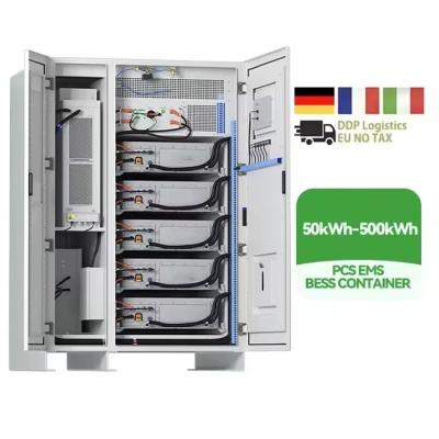 China Off Grid 3500kg Liquid Cooling 100KW All-in-One Outdoor Battery System 215KWh ESS for sale