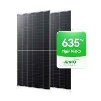 China Highly Jinko Tiger Neo N-Type 78HL4-BDV 615-635W Bifacial Solar Panel With Dual Glass for sale