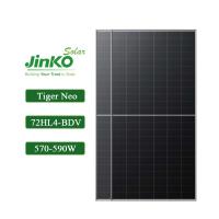 China 575W Jinko Tiger Neo N-type 72HL4-BDV Bifacial Solar Panels for Solar Energy System for sale