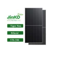 China Jinko Solar 560W 565W 570W 575W 580W Tiger Neo N-Type 72hl4-BDV Bifacial Solar Panel for sale