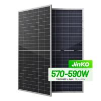 China Jinko Solar 560W 565W 570W 575W 580W Tiger Neo N-Type 72hl4-BDV Bifacial Solar Panel for sale