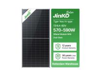 China Jinko Solar Panel 550w 570w 575w 580w 585w 590w 600w Bifacial Jinko Tiger Neo N-type 72HL4-BDV for sale