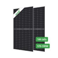 China Jinko Tiger Neo N type Dual Glass 570W 575W 580W 585W 590W USA Warehouse Bifacial Solar Panels for sale