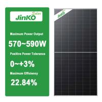 China Jinko Tiger Neo N type Dual Glass 570W 575W 580W 585W 590W USA Warehouse Bifacial Solar Panels for sale
