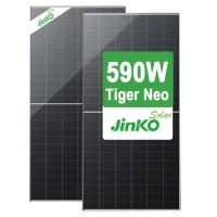 China N-Type Mono Solar Panel Jinko 550w 555w Tiger Neo 72HL with IP68 Rated Junction Box for sale
