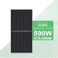 China Jinko 550w 560w 570w 575w 580w 585w 605w 610w Single Double Glass Bificail Solar Panel for sale
