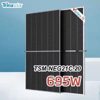 China Trina Solar Vertex NEG21C.20 Bifacial PV Modules 665W 670W 675W 680W 690W 700W Solar Power Panels for sale